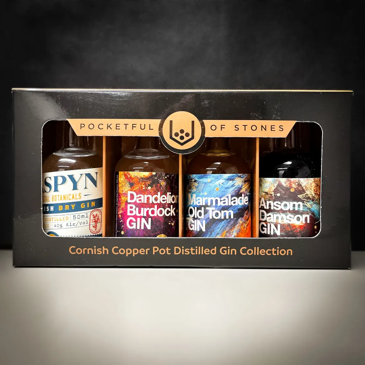 Cornish Copper Pot Gin Collection. The Country Victualler